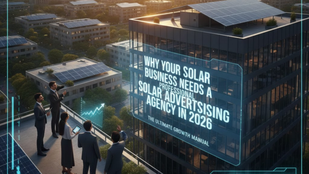 Solar Advertising Agency: Why Your Solar Business Needs One